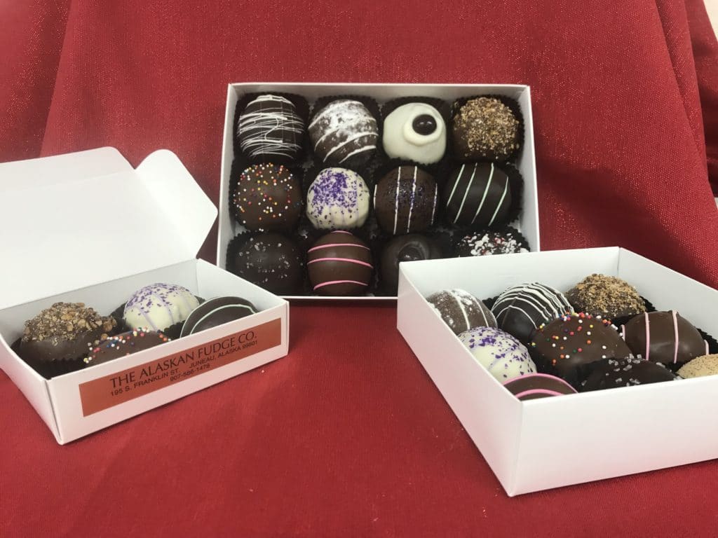 Truffle Box 4 piece - Alaskan Fudge Company